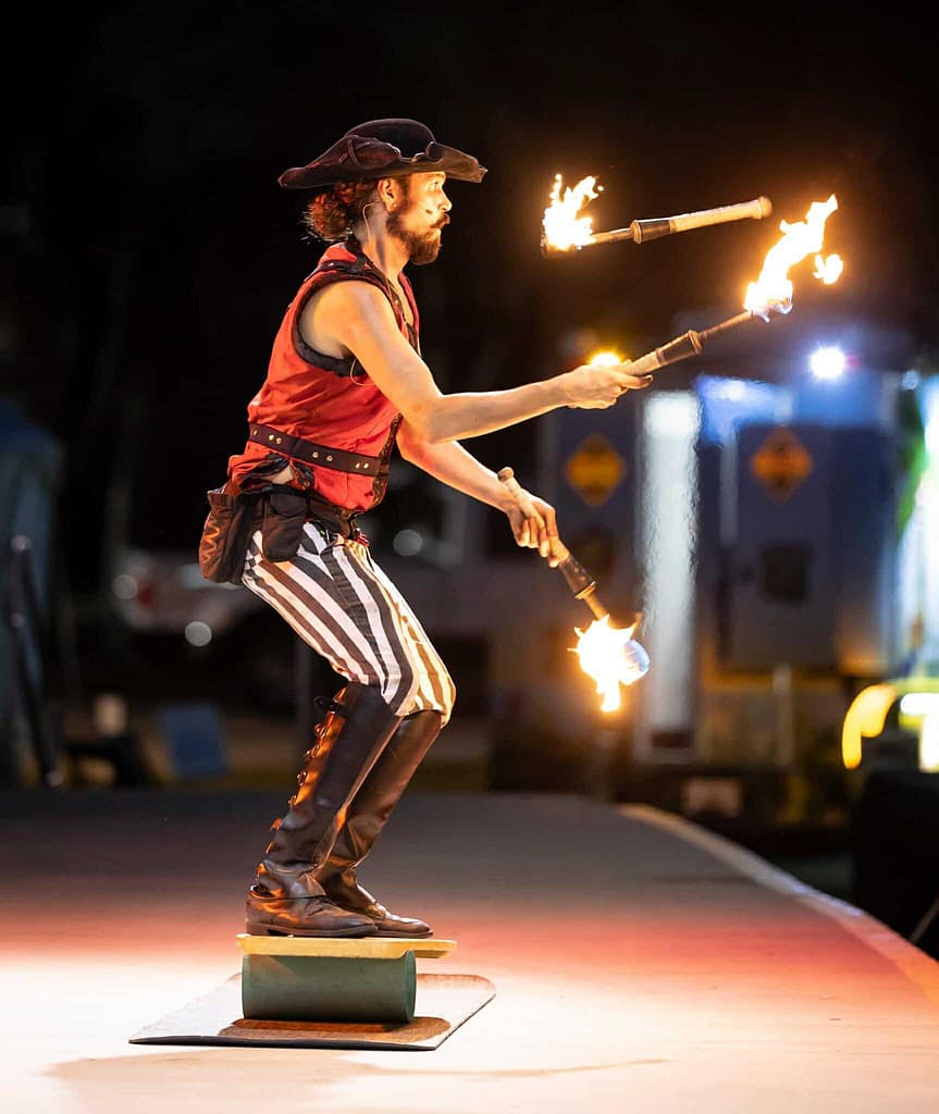The Pyro Pirate Fire Show | For Festivals and Events